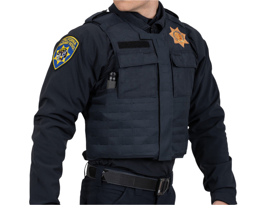 MALE Midnight Navy LASER CUT CHP Outer Carrier BUNDLE — Black Box Safety