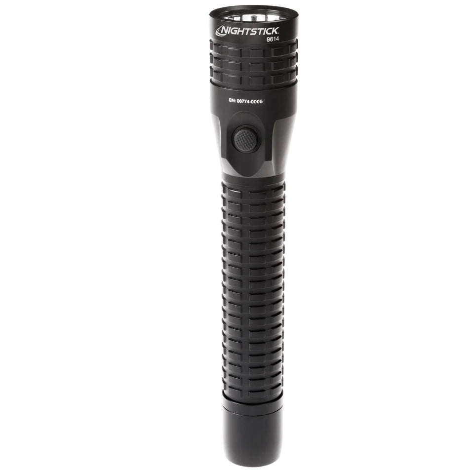 Metal Duty/Personal-Size Flashlight - Li-Ion - Black — Black Box Safety