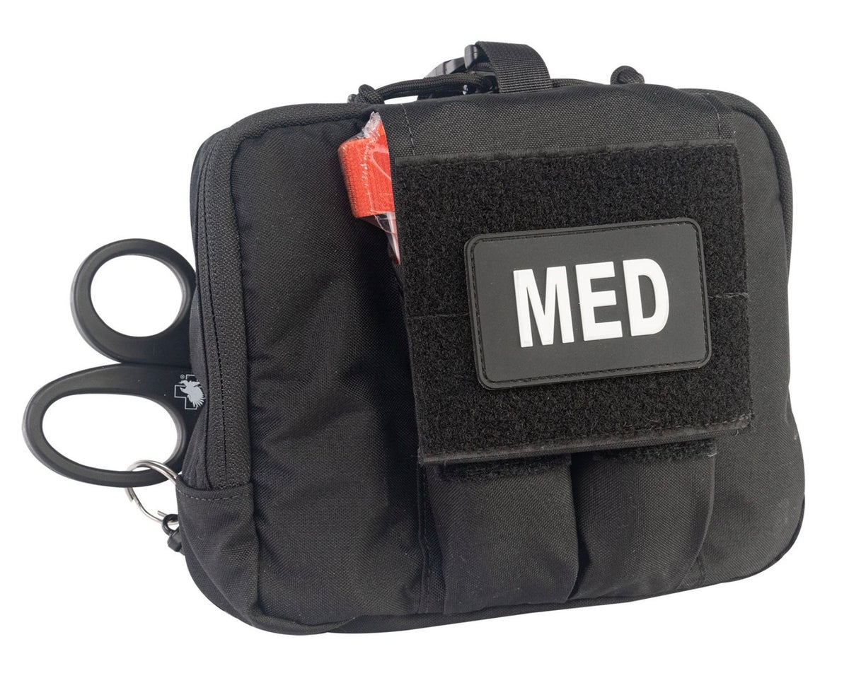 Rescue Task Force Chest Pouch Medical Kit — Black Box Safety