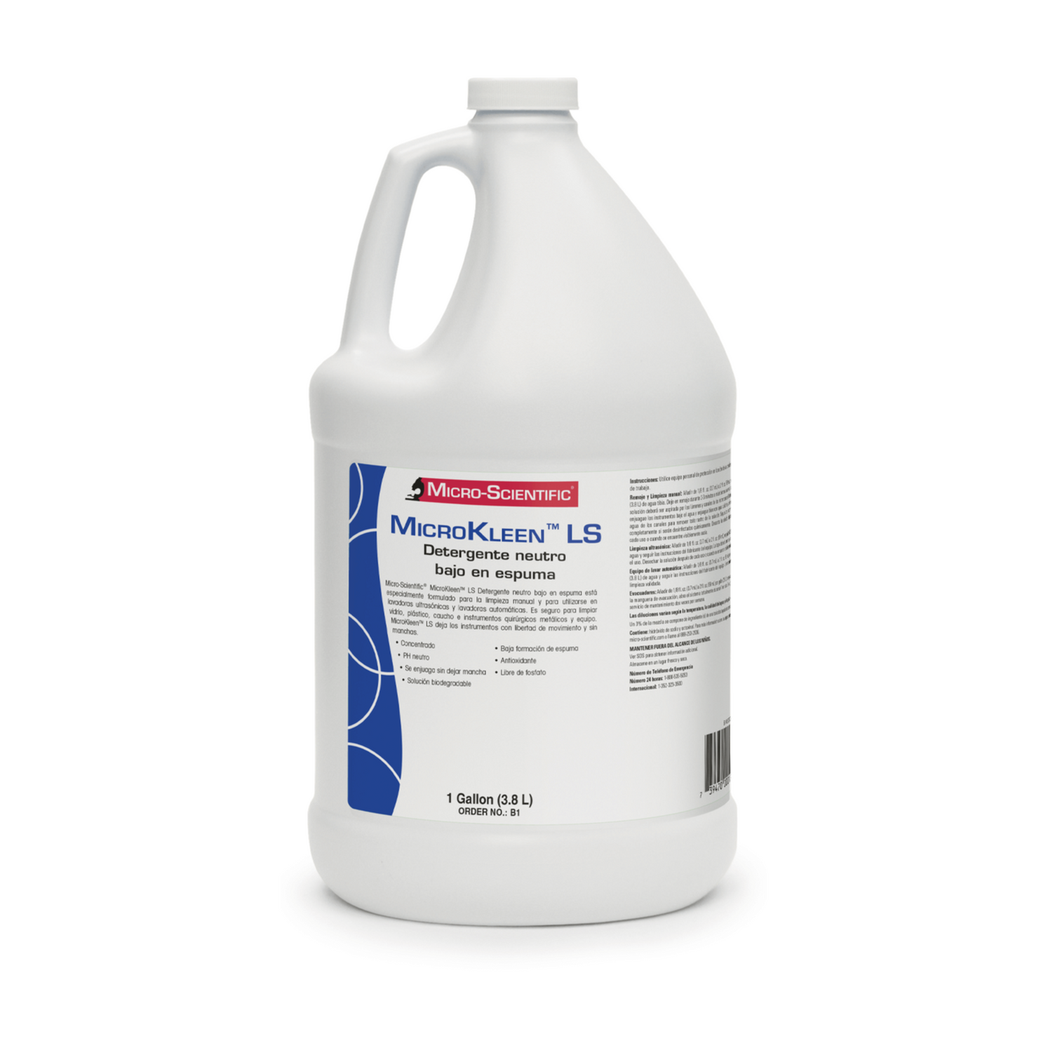 MicroKleen LS Low Suds Neutral Detergent | Black Box Safety