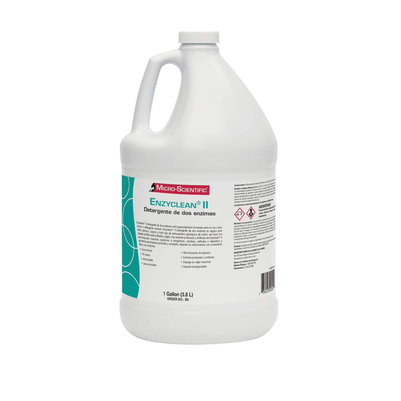 Enzyclean II Dual Enzymatic Detergent | Black Box Safety