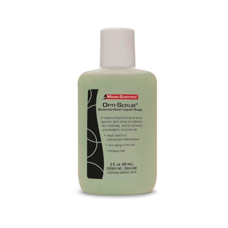 Opti-Scrub Antimicrobial Liquid Soap 2oz Disc Top | Black Box Safety